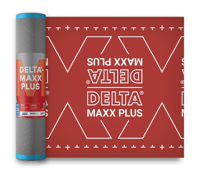 Мембрана антиконденсатная Delta-Maxx Plus с двумя зонами проклейки ...
