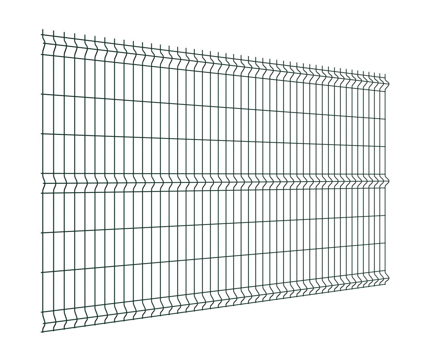 3D панель Medium 1,53х2,5 RAL 6005 зеленый GL (60) Grand Line купить в ...